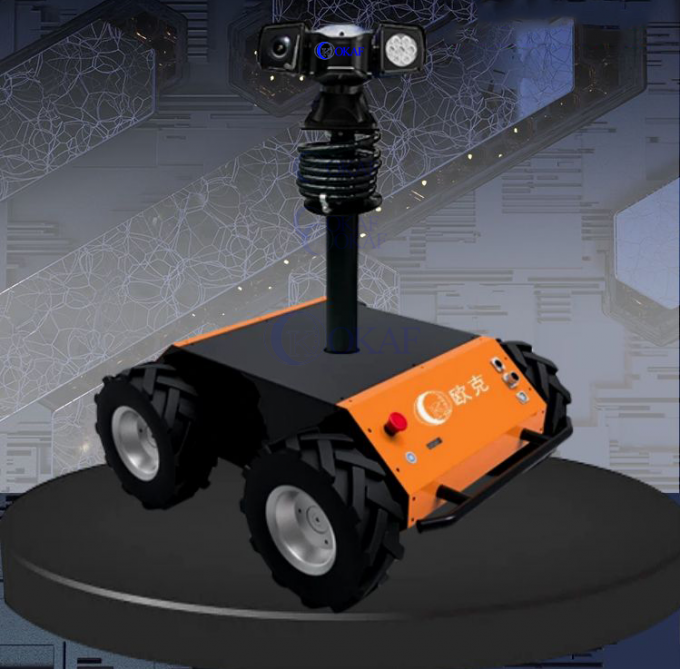 PTZ Camera Pneumatic Telescopic Mast Tower 2.5m Antenna Retractable