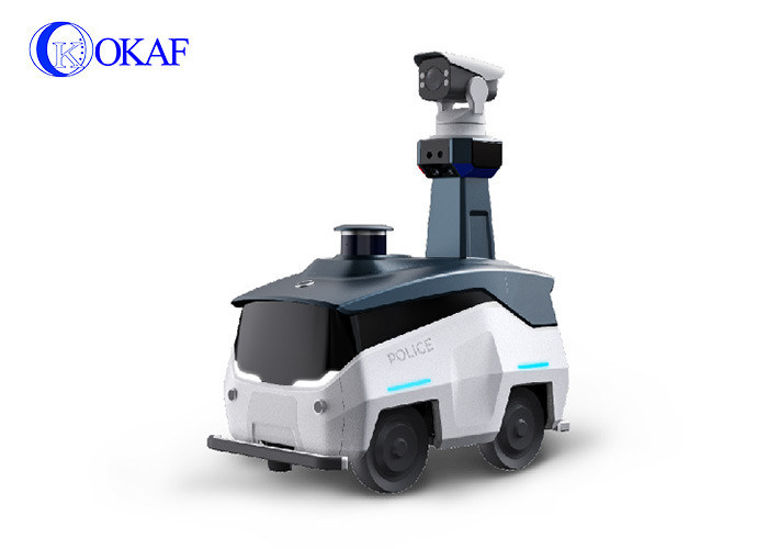 Security Patrol Automatic Recharging Intelligent Robot for Large Area ...