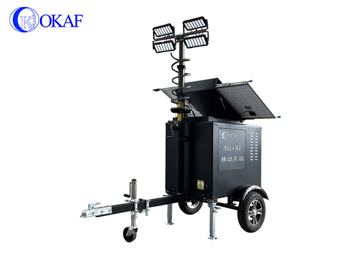 Outdoor High Brightness Mobile Led Lighting Tower IP65
