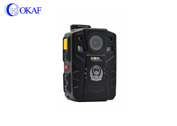 Shoulder Clip Cam Body Worn Camera , Scanner Camera With LCD Display