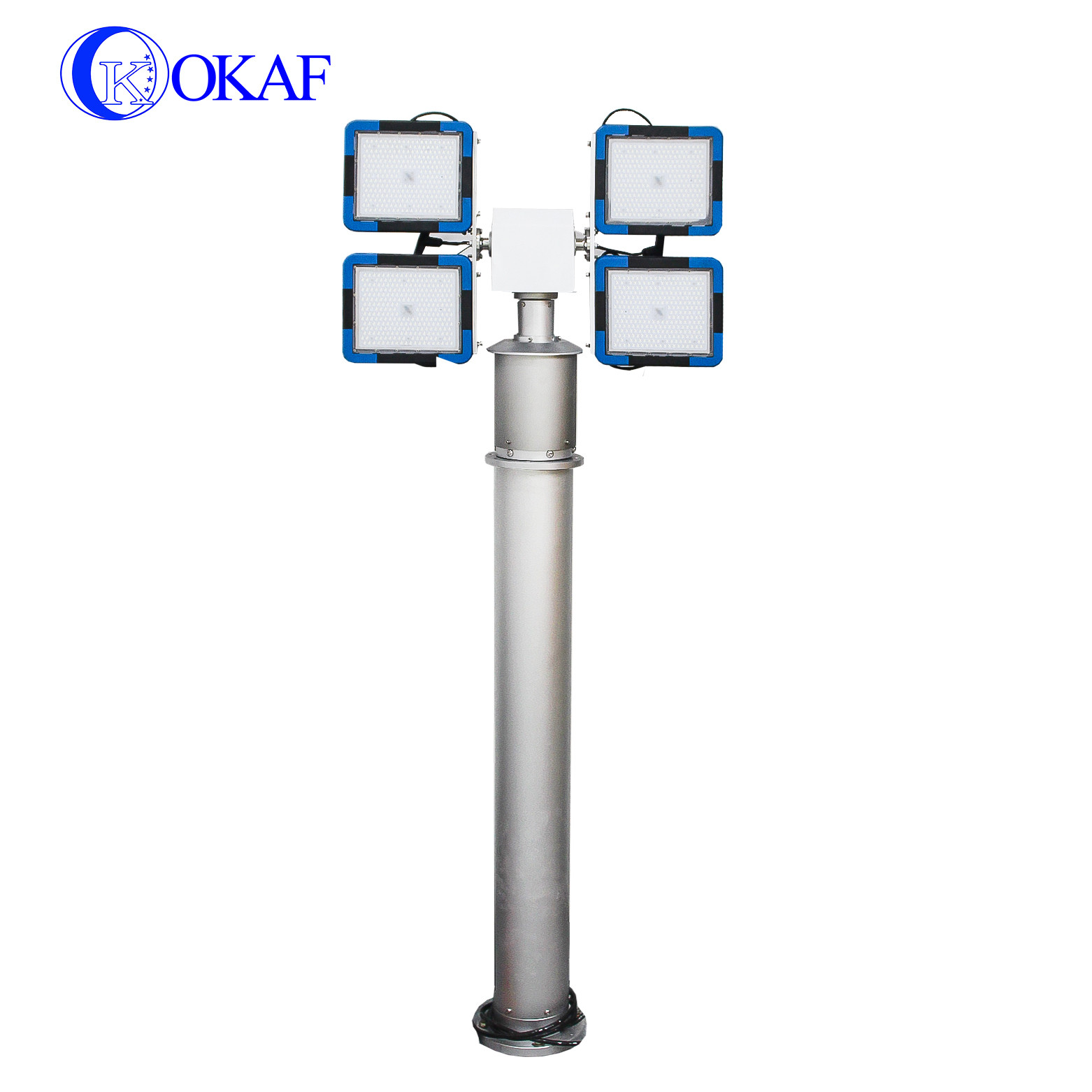 Aluminum Alloy Telescopic Mast Pole Emergency Mobile Lifting Light ...