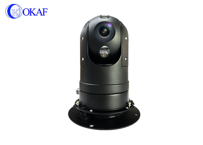 Anti Shaking Vehicle PTZ Camera IP66 For Car Dynamic Forensics System