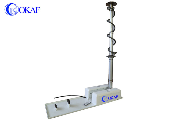 RS485 66km/h IP Camera 600W Telescopic Folding Mast